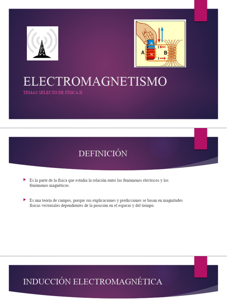 ELECTROMAGNETISMO | PDF
