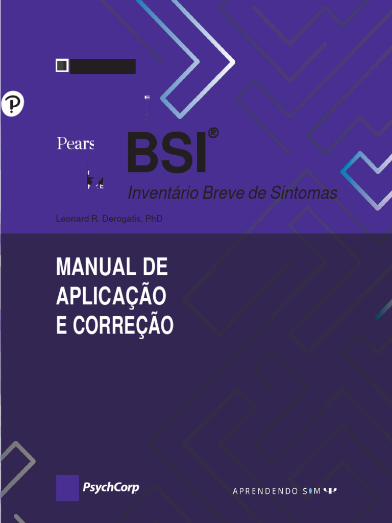Manual - BSI Teste Avaliação Angustia | PDF | Psicologia | Ansiedade