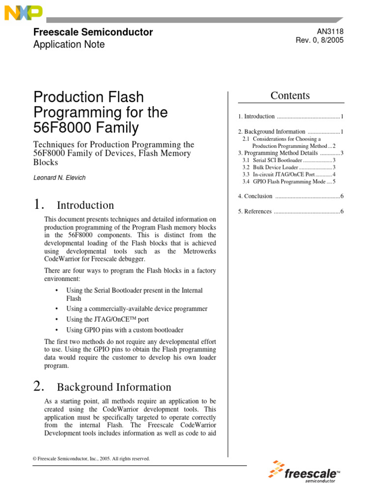 MC56F8025VLD Programming Manual AiPCBA | PDF | Booting | Computing