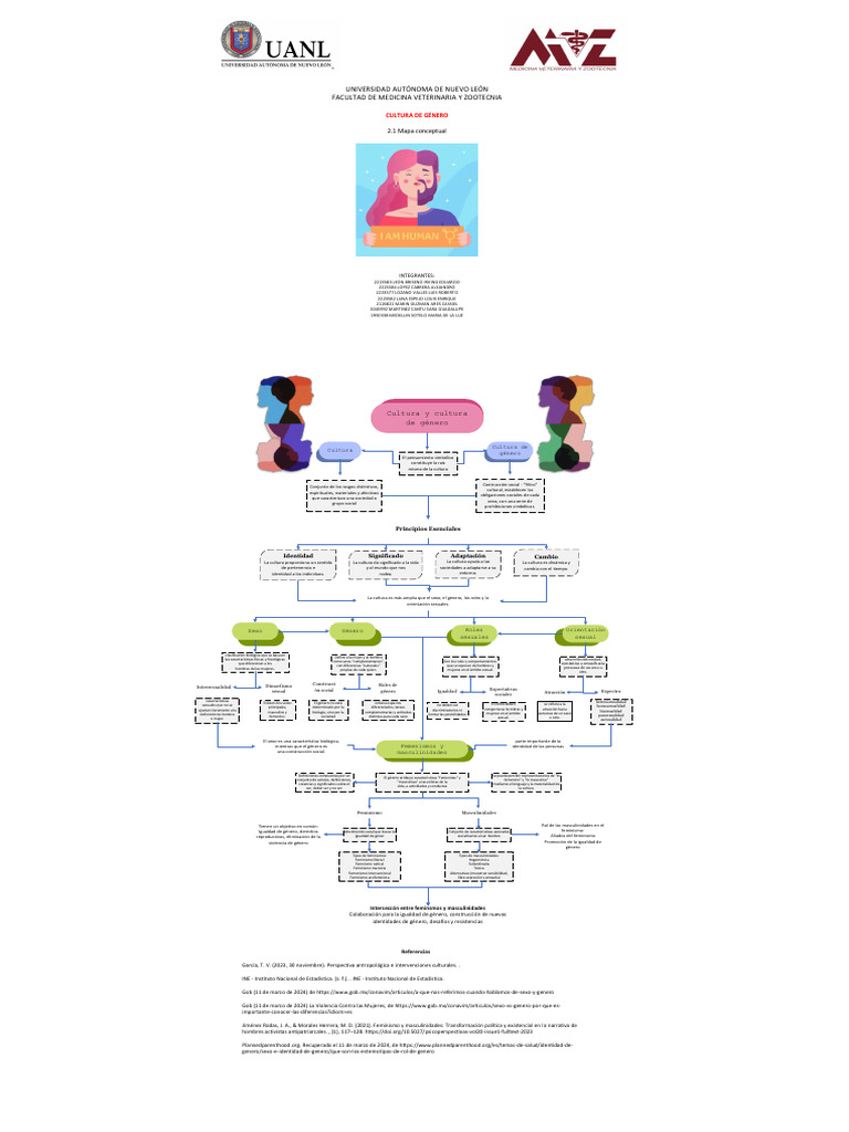 2 1MapaConceptual | PDF | Masculinidad | Género