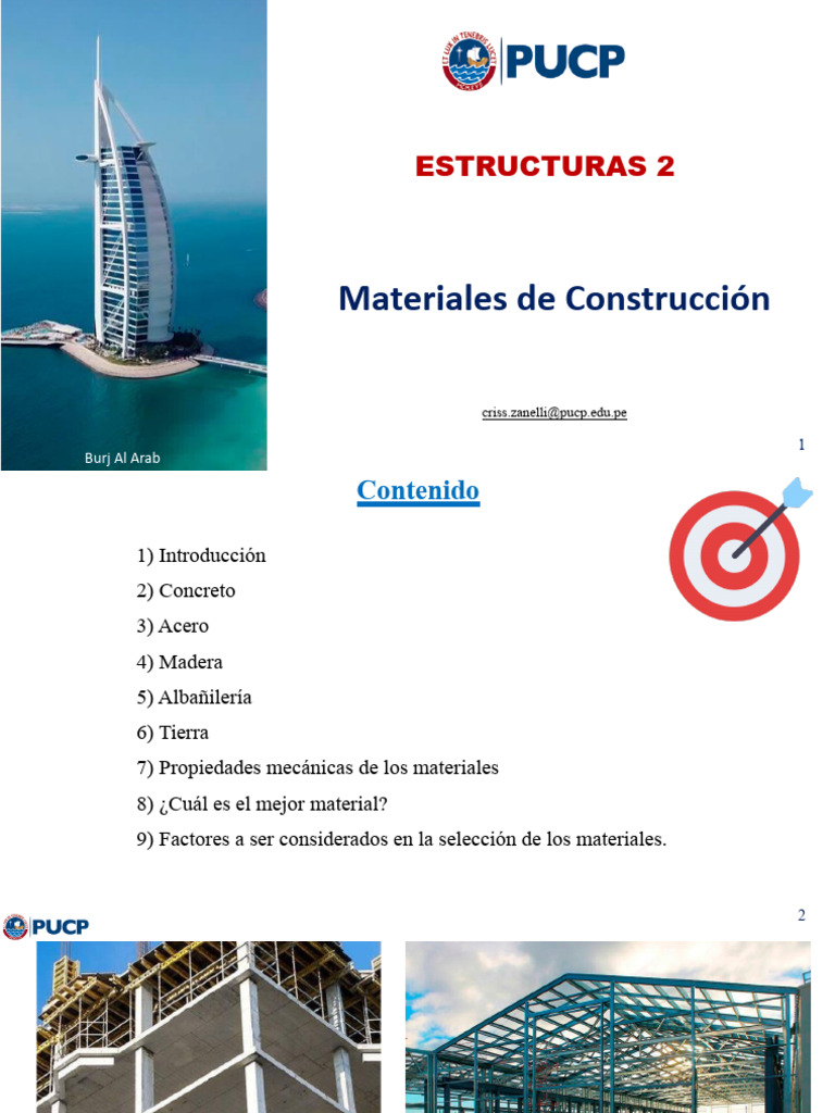 C2 - CAP2 - Materiales de Construcción v1 | PDF | Hormigón | Albañilería