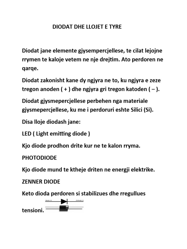 DIODAT | PDF