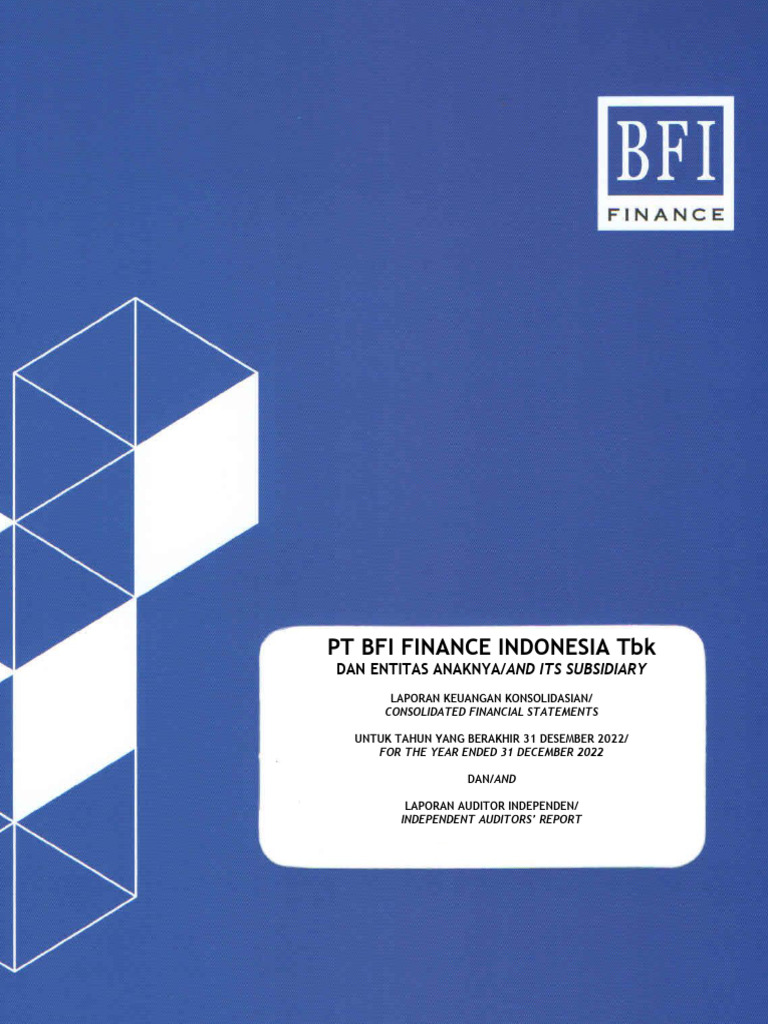 BFIN-Financial Statement - Dec 22 | PDF