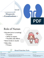 OSCE Checklist for Renal Examination | PDF | Kidney | Edema