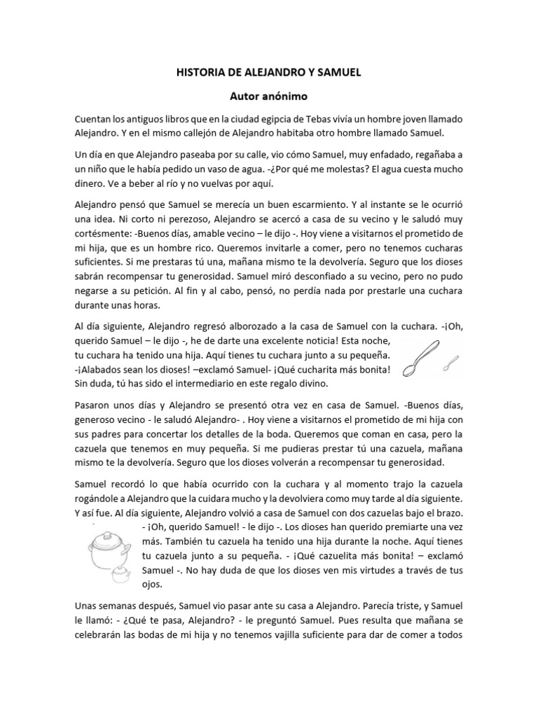 La astucia de Alejandro y Samuel | PDF