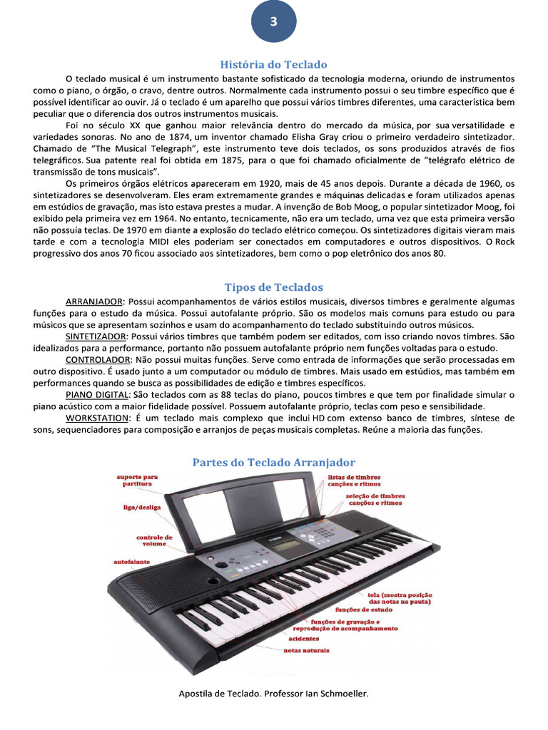 Tipos de Teclados | PDF
