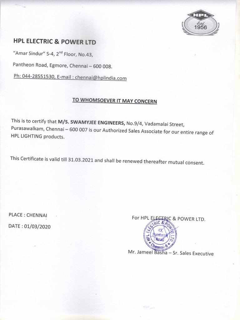 HPL Dealership | PDF