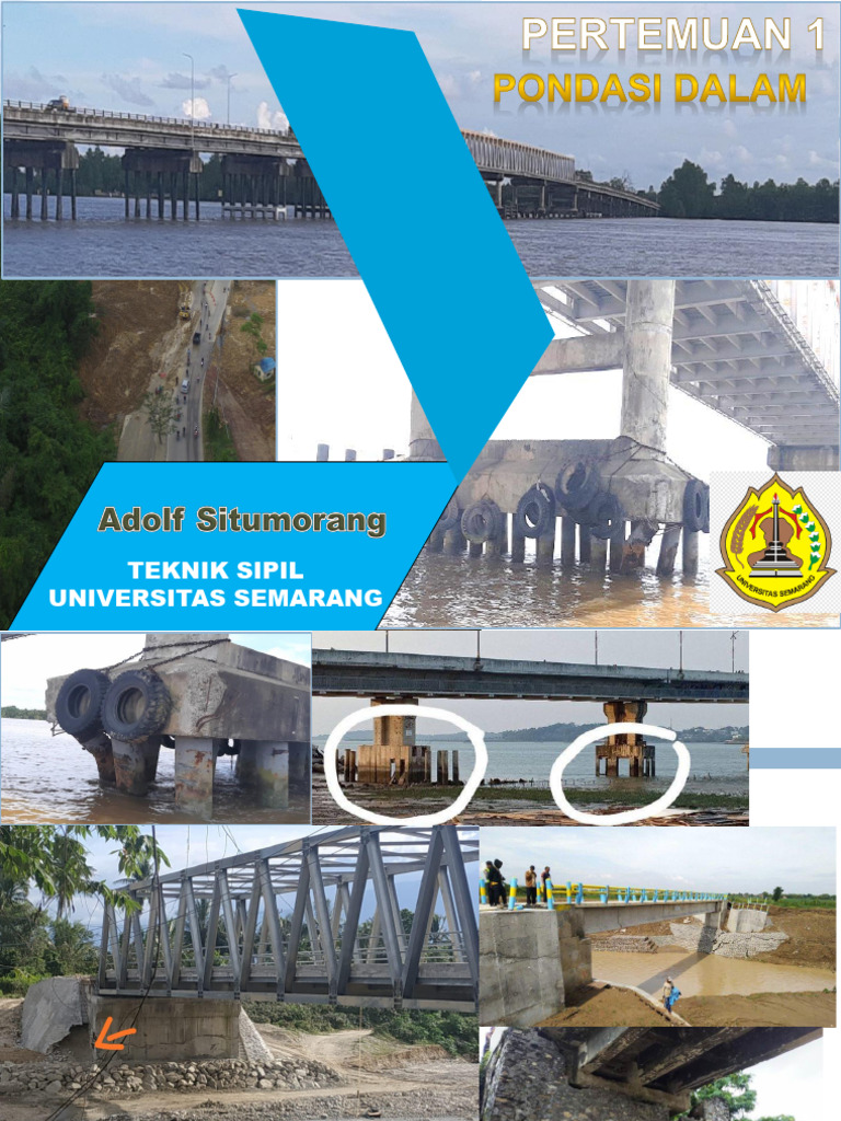 Pert-1 Pengenalan Pondasi Dalam | PDF