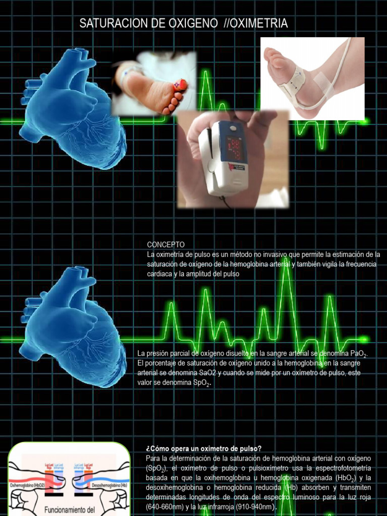 PP Saturacion de O2 | PDF | Hemoglobina | Sangre