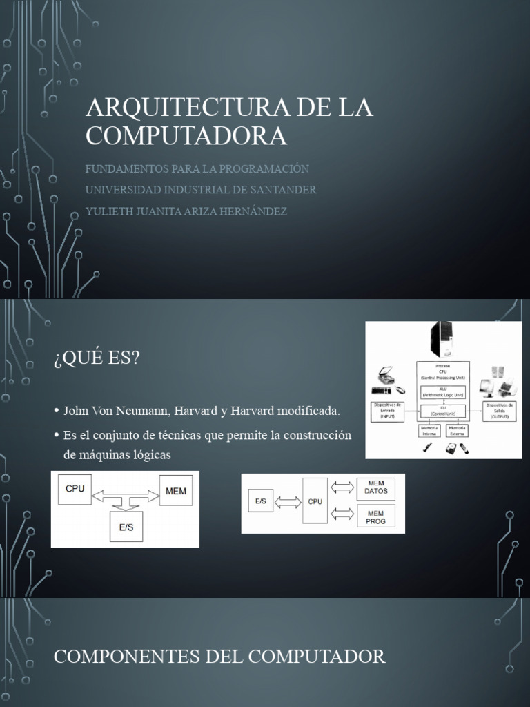 Arquitectura de La Computadora | PDF