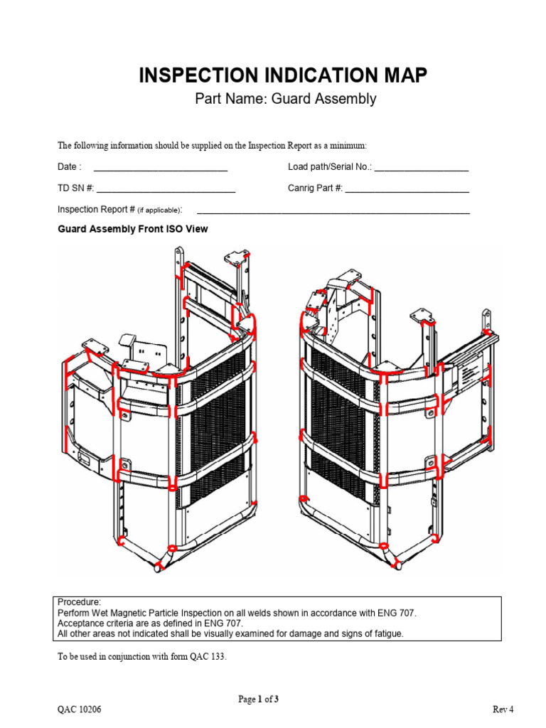 Guard Assembly Inspection Guide | PDF | Applied And Interdisciplinary ...