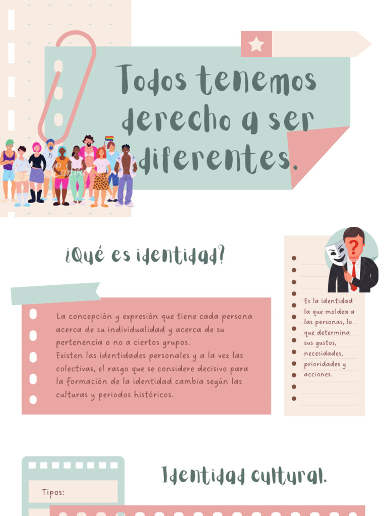 Todos Tenemos Derecho A Ser Diferentes | Descargar gratis PDF | Género ...