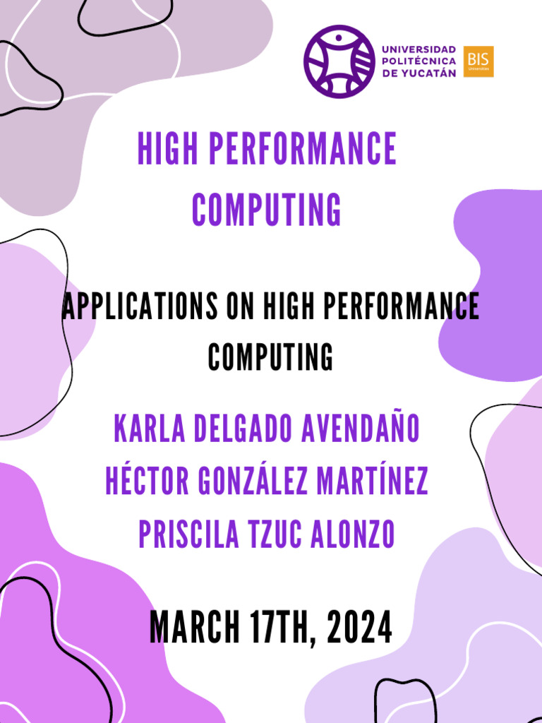 E1 Applications On High Performance Computing-5 | PDF | Supercomputer | Graphics Processing Unit