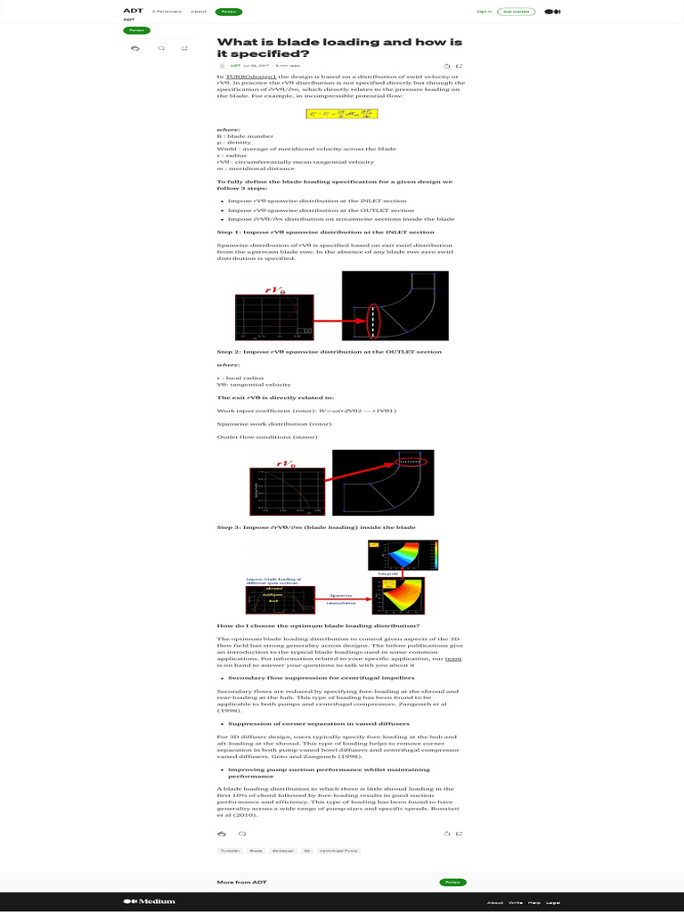 Understanding Blade Loading Specifications | PDF | Pump | Dynamics ...