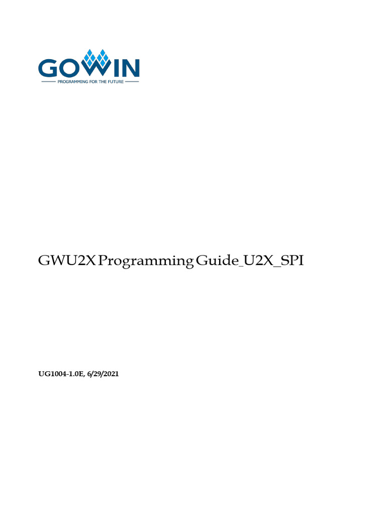 UG1004E | PDF | Device Driver | Pointer (Computer Programming)