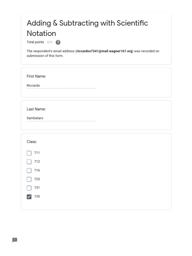 Adding & Subtracting With Scientific Notation | PDF | Teaching Methods & Materials