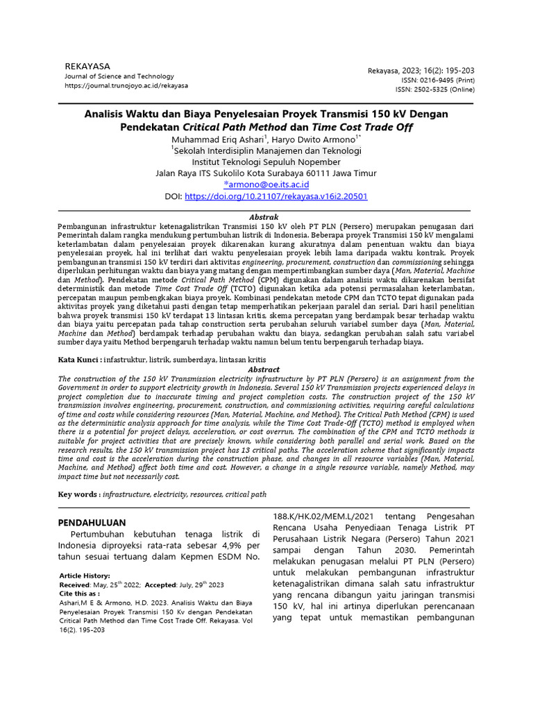 Jurna Kelistrikan | PDF