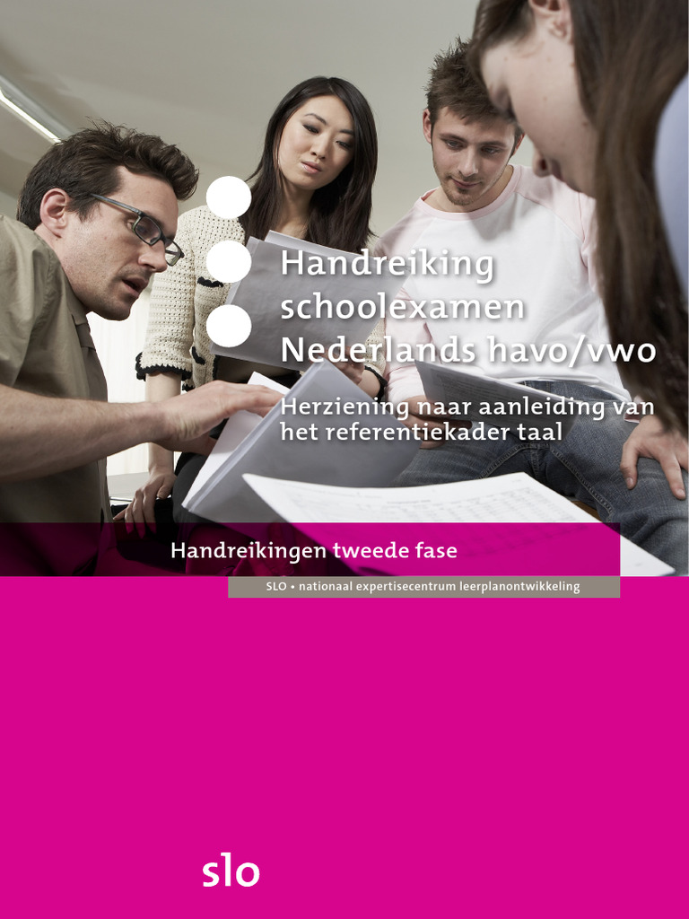 Handreiking Schoolexamen Nederlands Havo Vwo | PDF
