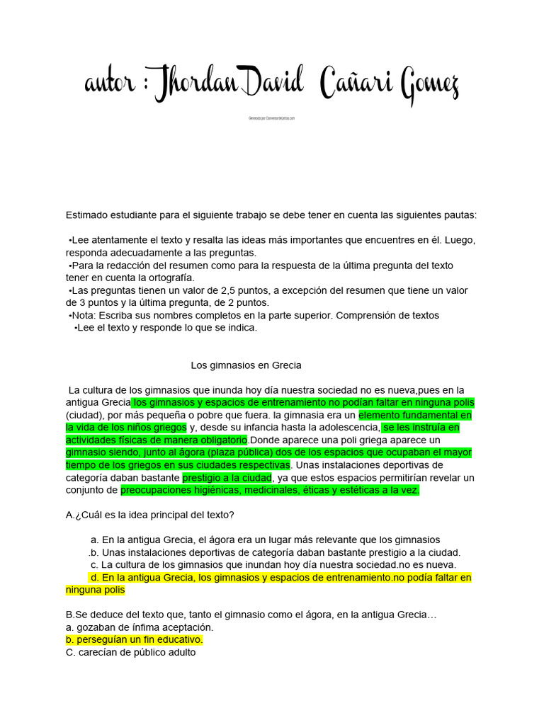 Documento Sin Título | PDF | Antigua Grecia