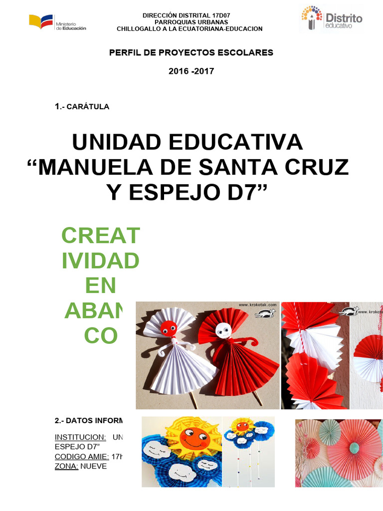 Proyecto Escolares Primero | PDF | Reciclaje | Economía y medio ambiente