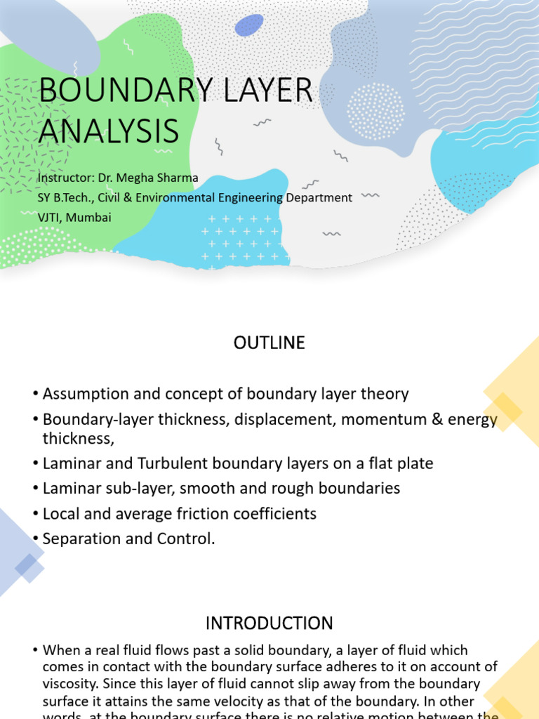 Chapter 3 | PDF | Boundary Layer | Laminar Flow