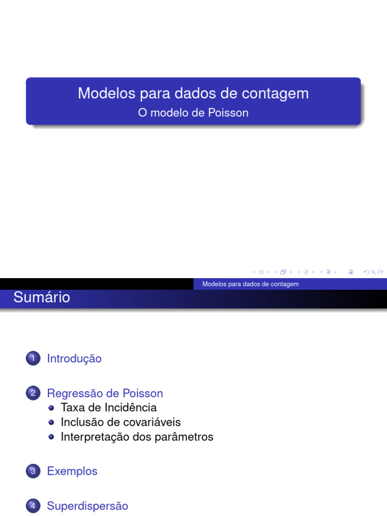 Modelo Poisson | PDF | Distribuição de Poisson | Ensino de Matemática