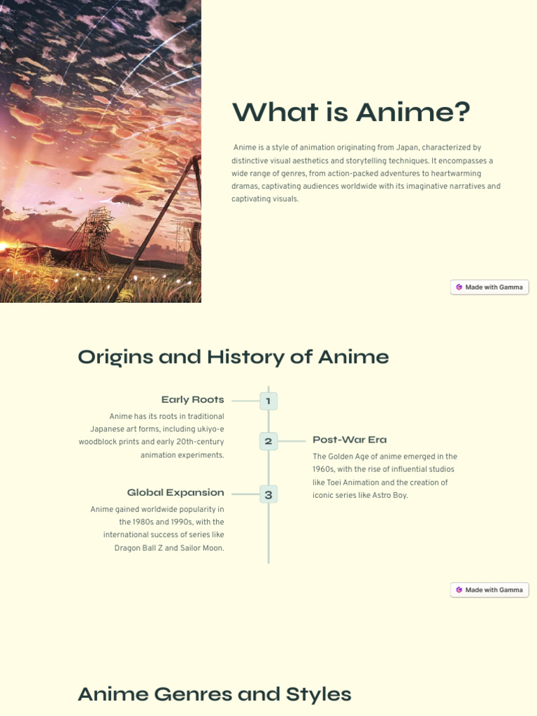 What Is Anime | PDF | Anime | Entertainment