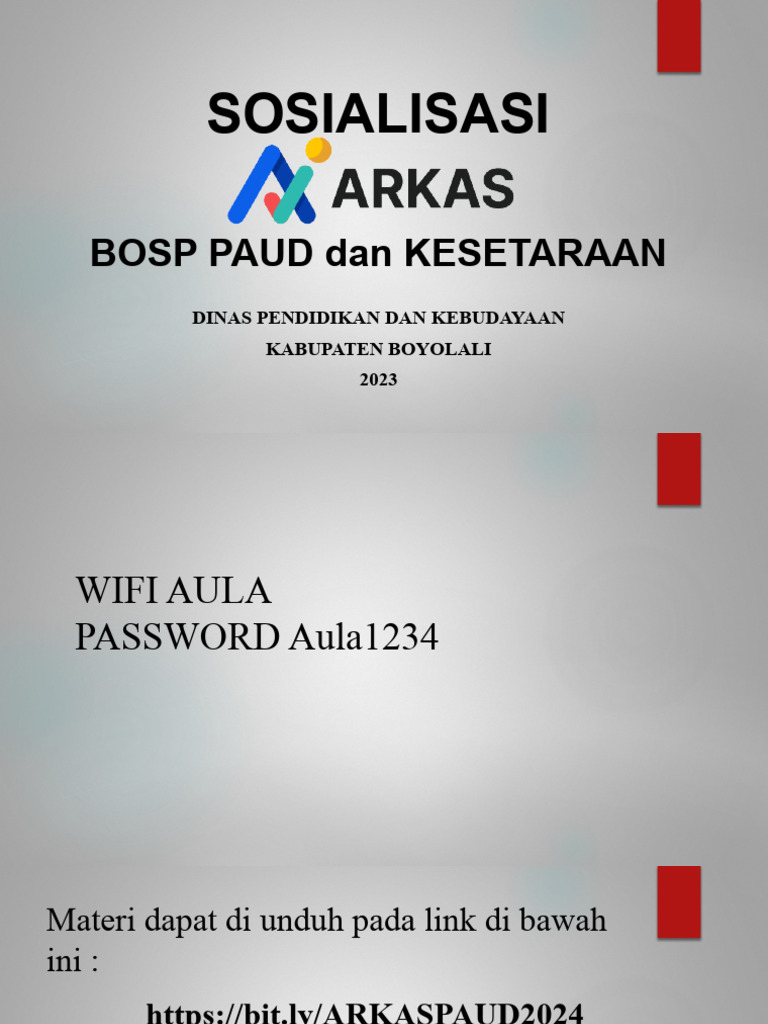 Panduan Pengelolaan BOSP PAUD 2023 | PDF | Bisnis