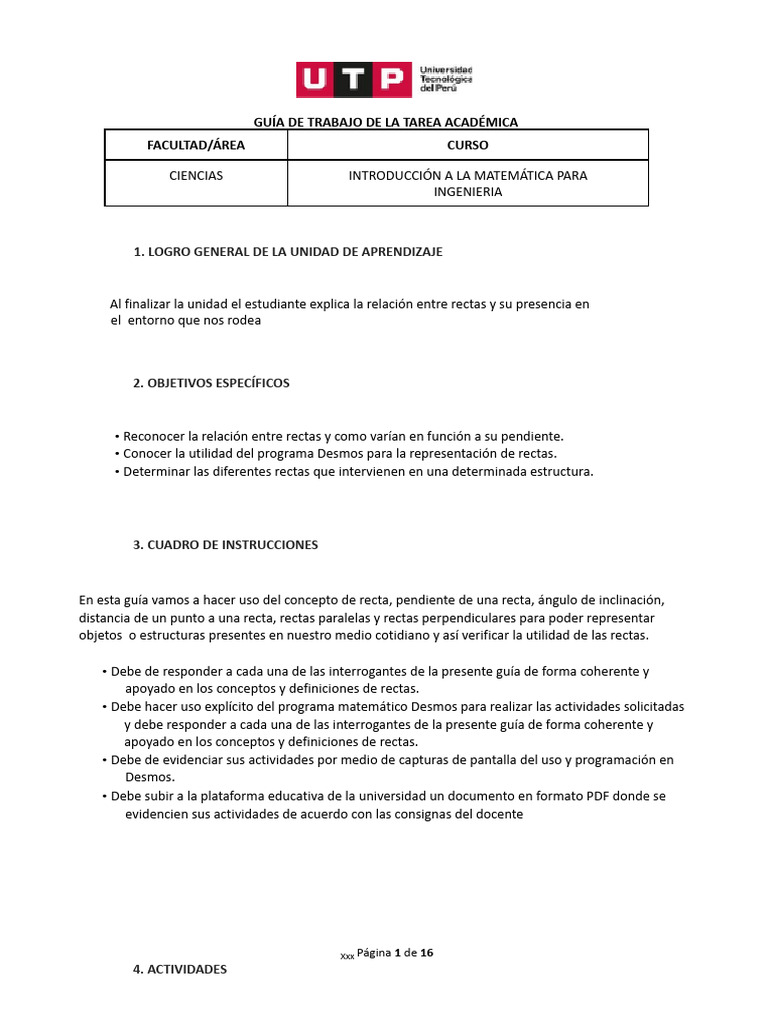 GuuC3uADa de TR | PDF | Línea (geometría) | Pendiente