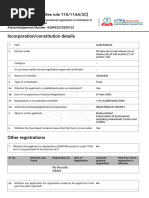Form 10AB Renewal | PDF | Payments | Government Finances