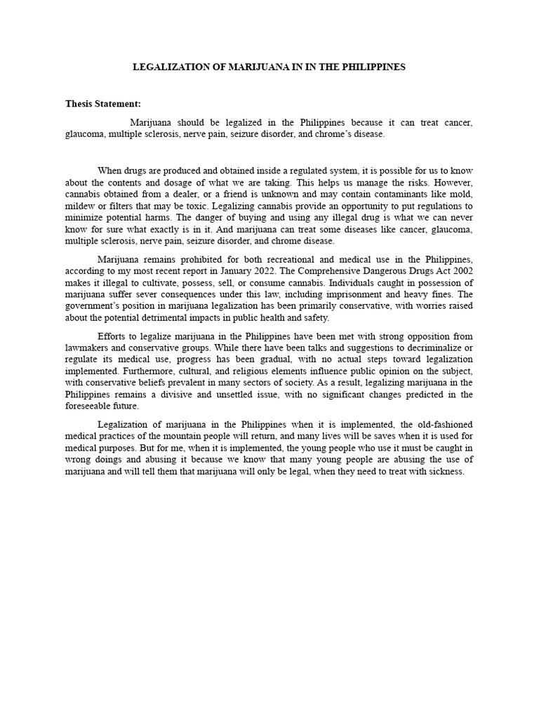 Legalization of Cannabis - 052130 | PDF | Cannabis (Drug) | Medical ...