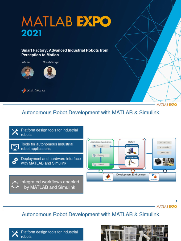 Matlab EXPO 2021 | PDF | Deep Learning | Computer Vision