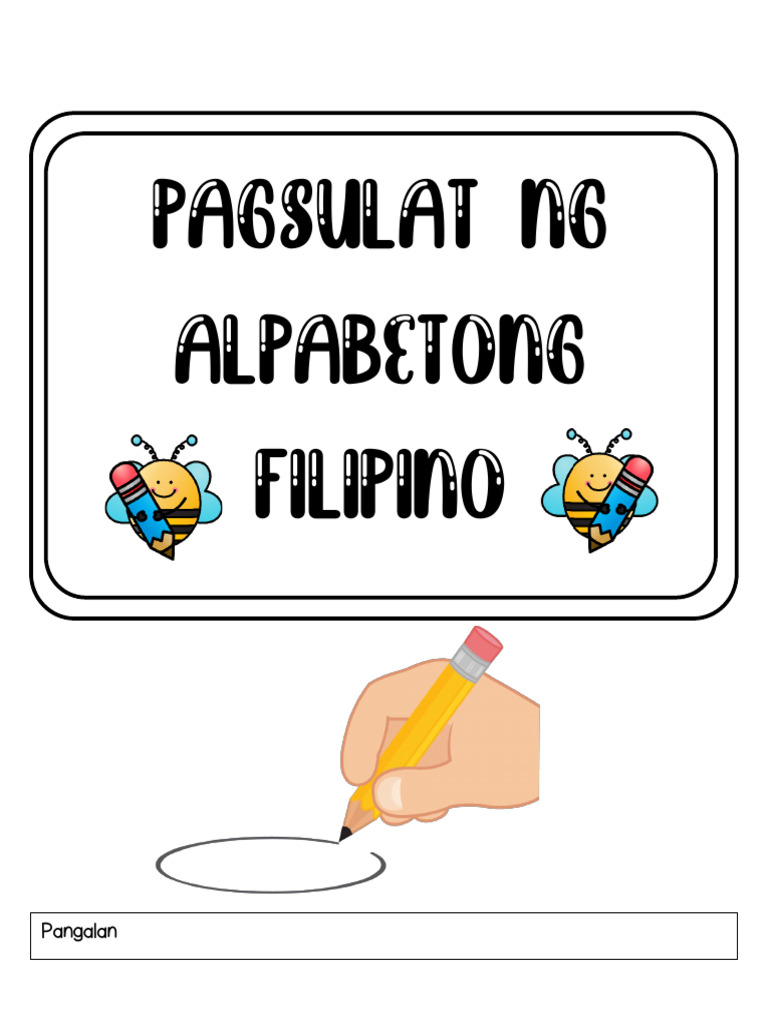 Pagsulat NG Alpabeto | PDF