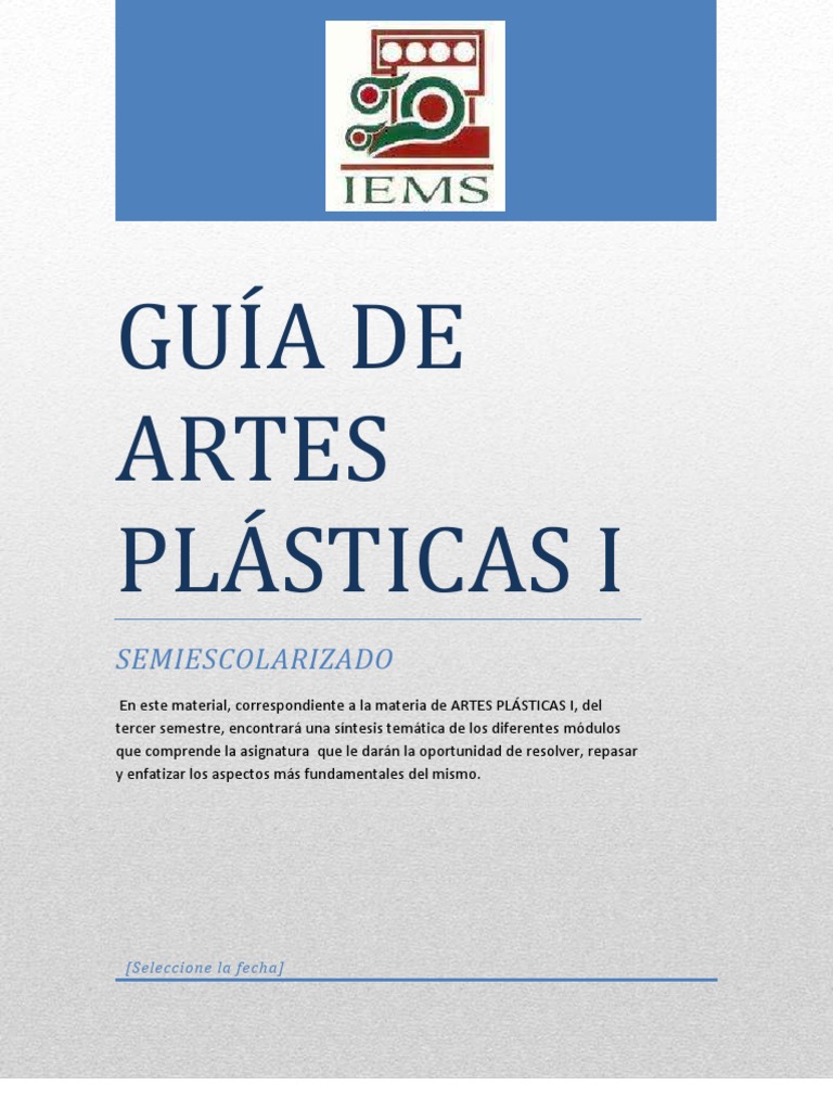 Guía de Artes Plásticas I | PDF | Composición (artes visuales) | Color