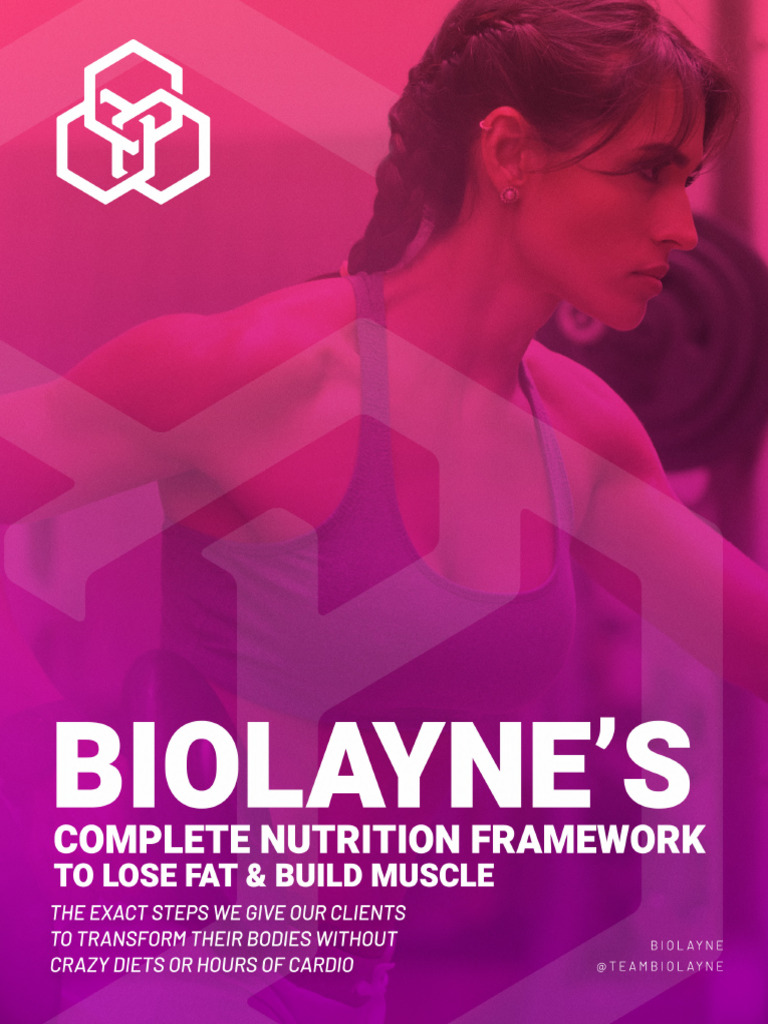 Biolayne Nutrition Framework Female | PDF | Dietary Fiber | Diet & Nutrition