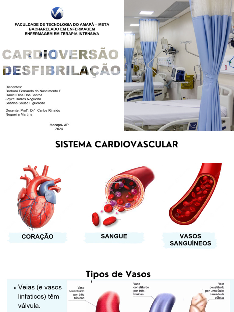 Cardioversão e Desfibrilação | PDF | Coração | Átrio (coração)