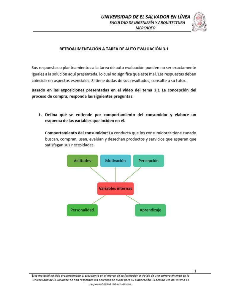 Retroalimentación Unidad 3, 4, 5 | PDF | Marketing | Producto (Negocio)