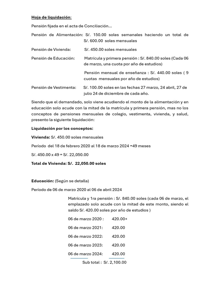 Liquidaci贸n Urgente Mod | PDF Liquidaci贸n Urgente Mod | PDF