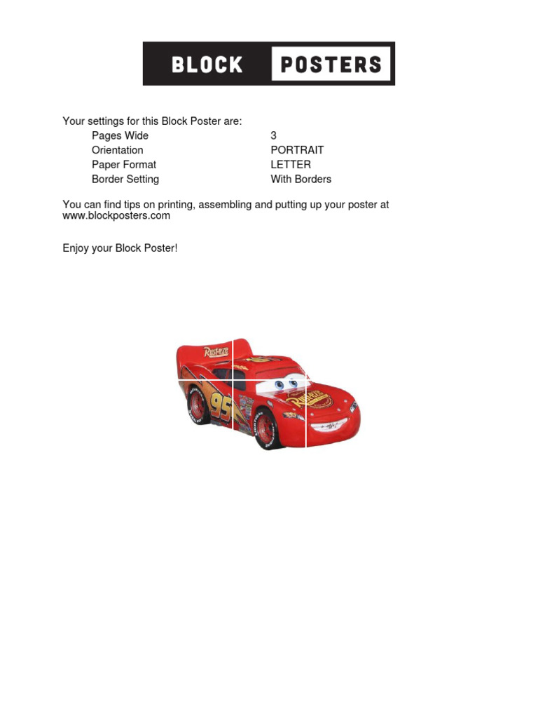 Molde - Piñata Cars | PDF