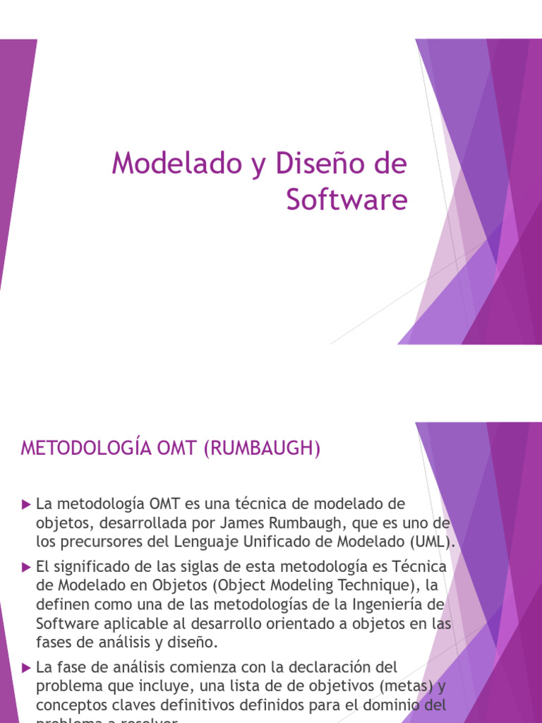 01.MyD OMT | PDF | Lenguaje de modelado unificado | Objeto (informática)