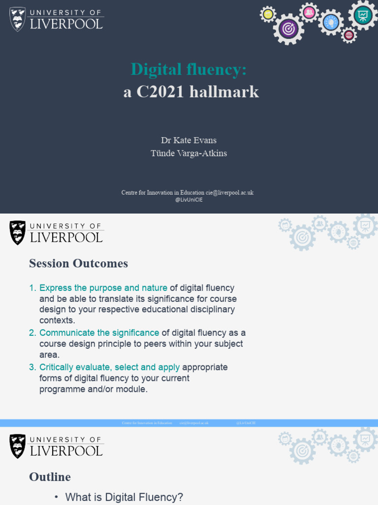 Digital Fluency in Education Programs | PDF | Innovation | Fluency