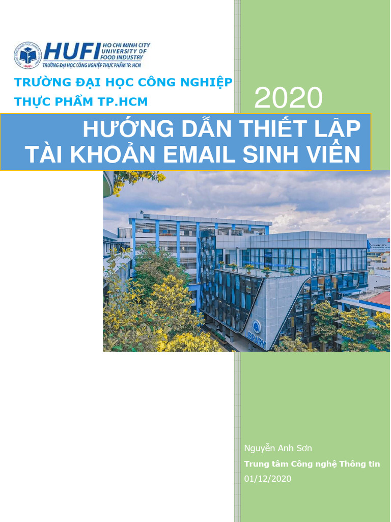 Huong Dan Thiet Lap Email Hufi 2020 | PDF