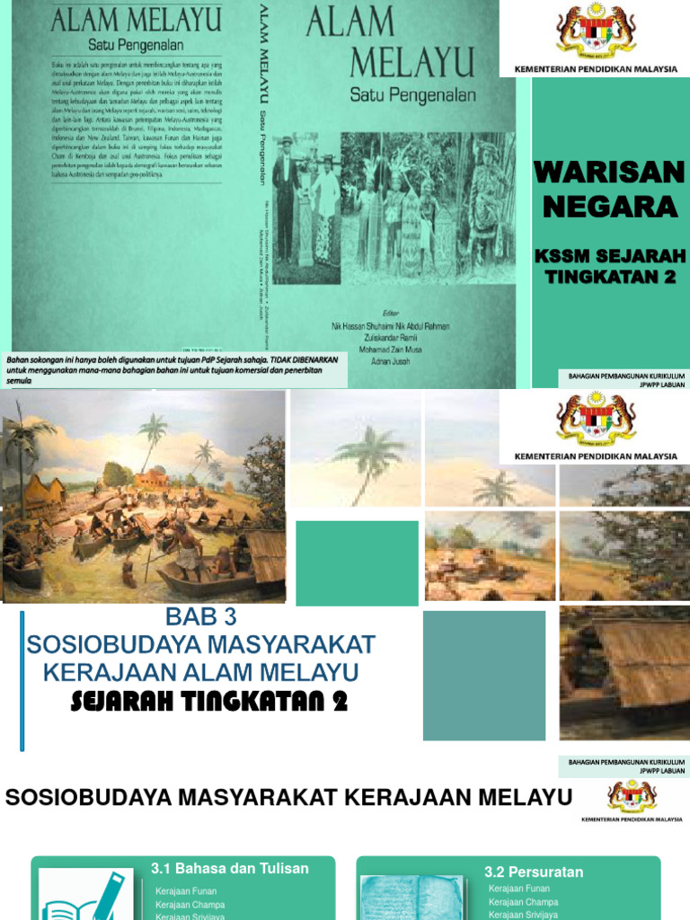 Kssm Sejarah Tingkatan 2 Bab 3 Pdf