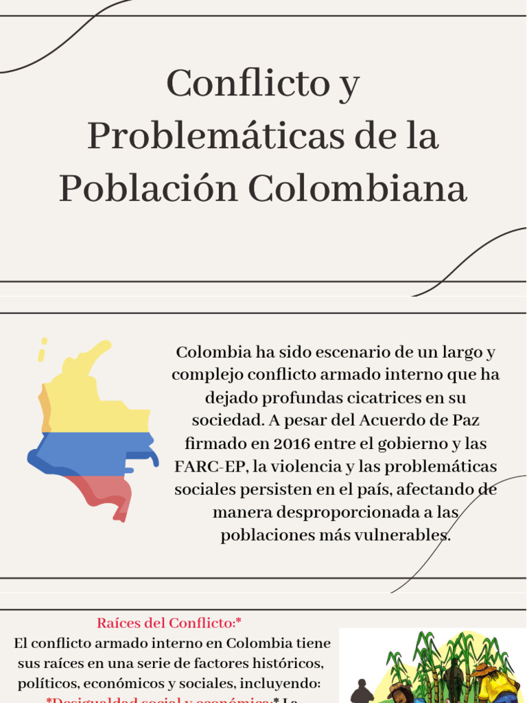 Slidesgo Analisis de La Estructura Social en Colombia ...