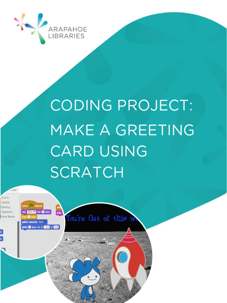 Arapahoe YYYY Scratch Project Greeting Card | Download Free PDF | Scratch (Programming Language ...