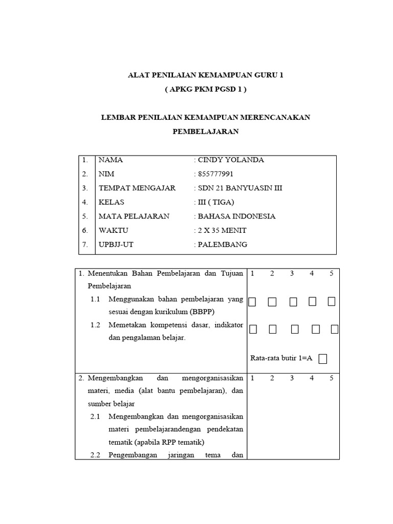 Apkg-1-Dan-2 PKM Ciyo 2024 | PDF | Karier & Perkembangan | Seni