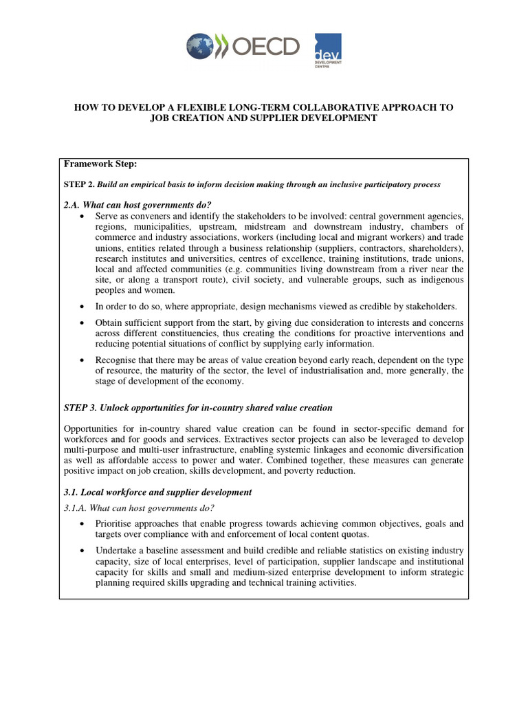 In-Country Value Strategy Oman | PDF | Supply Chain | Employment