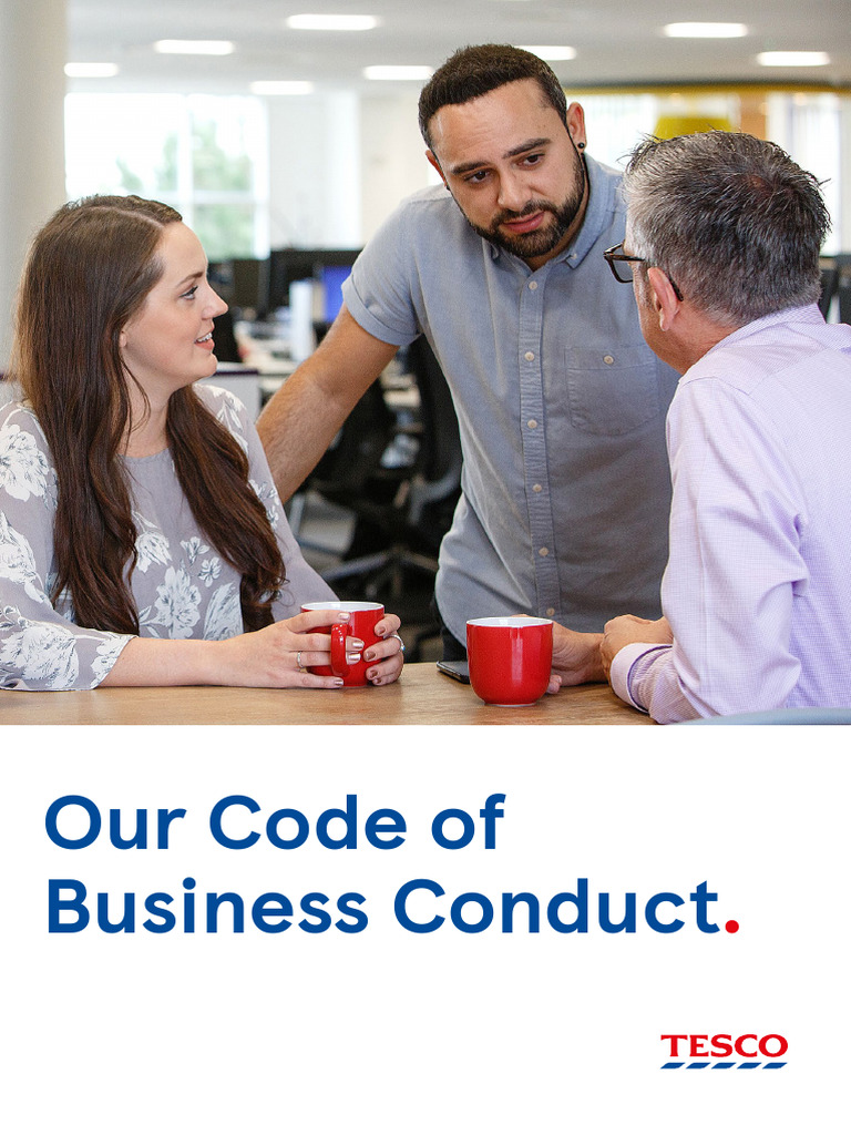 Tesco Code of Business Conduct Guide | PDF | Supply Chain | Safety