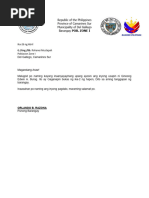 Authorization Letter - Tagalog | PDF