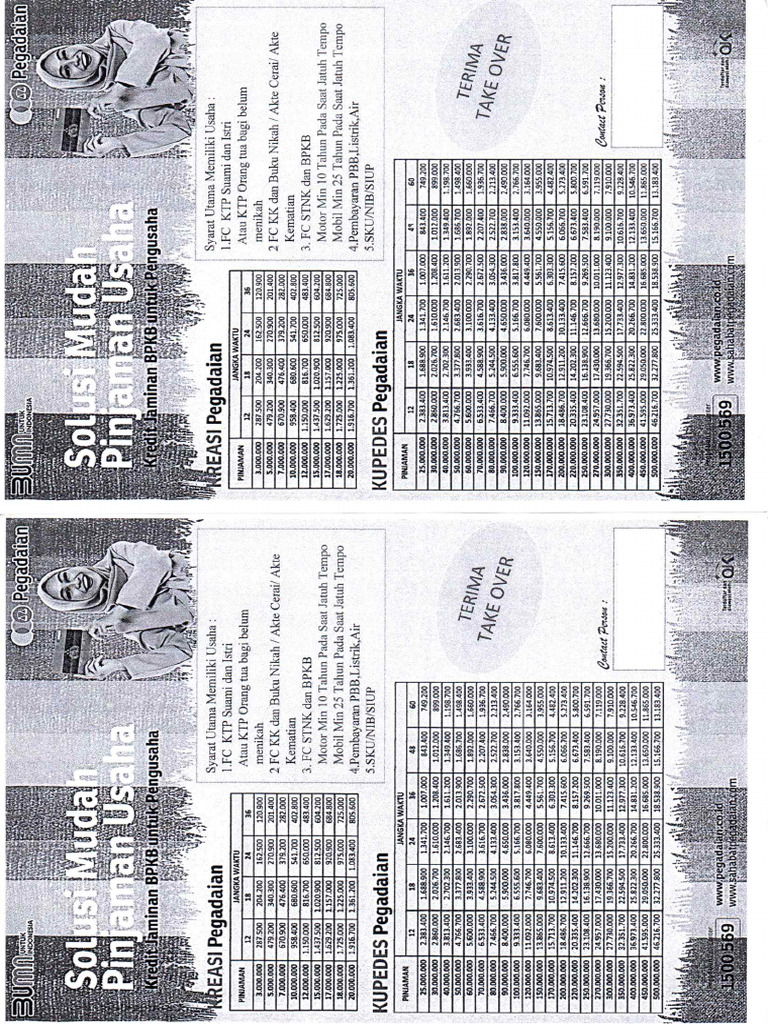 Brosur Pegadaian 5 | PDF